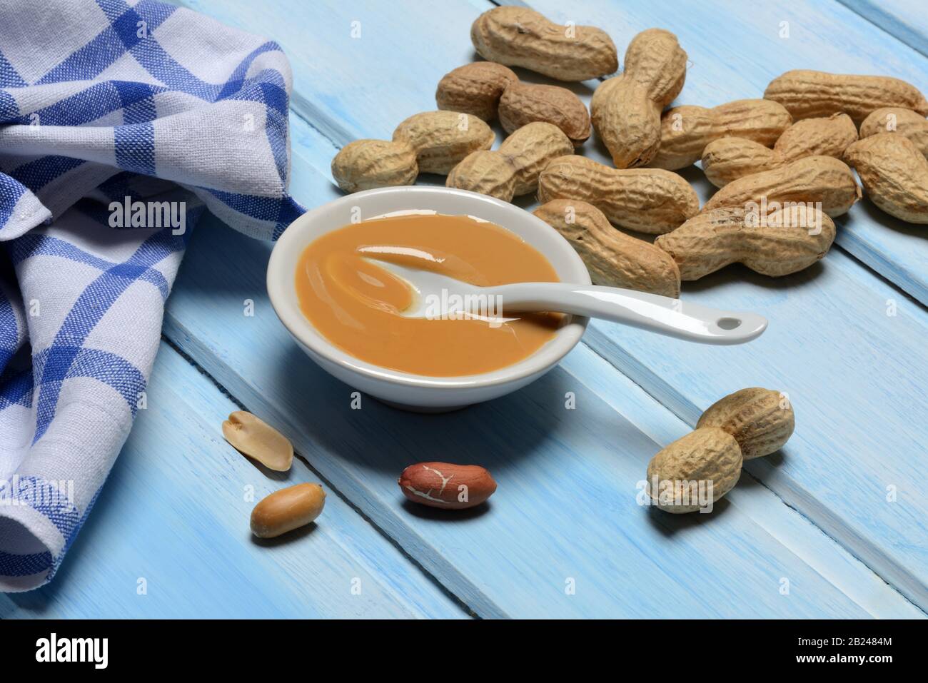 Peanut puree in shell and peanuts, Germany Stock Photo - Alamy