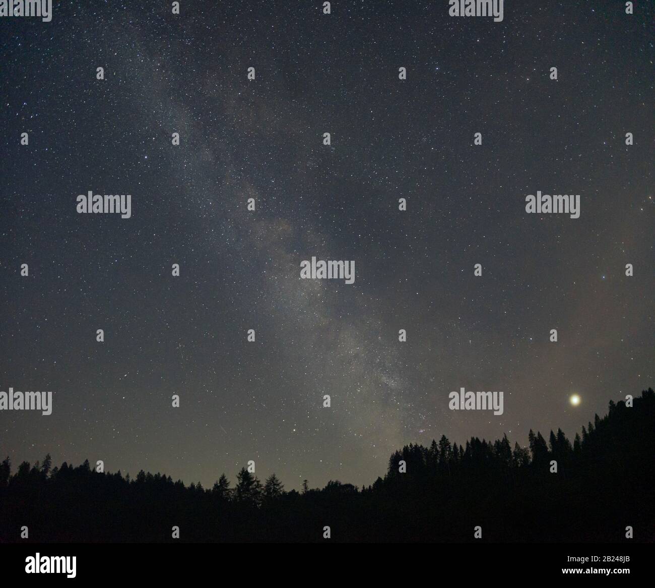 Jupiter planet night sky hi-res stock photography and images - Alamy