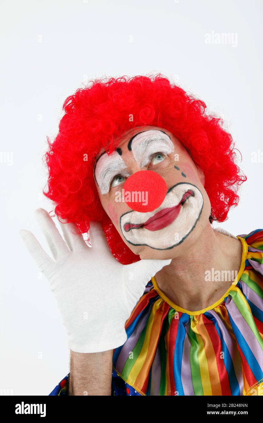 Happy clown hi-res stock photography and images - Alamy