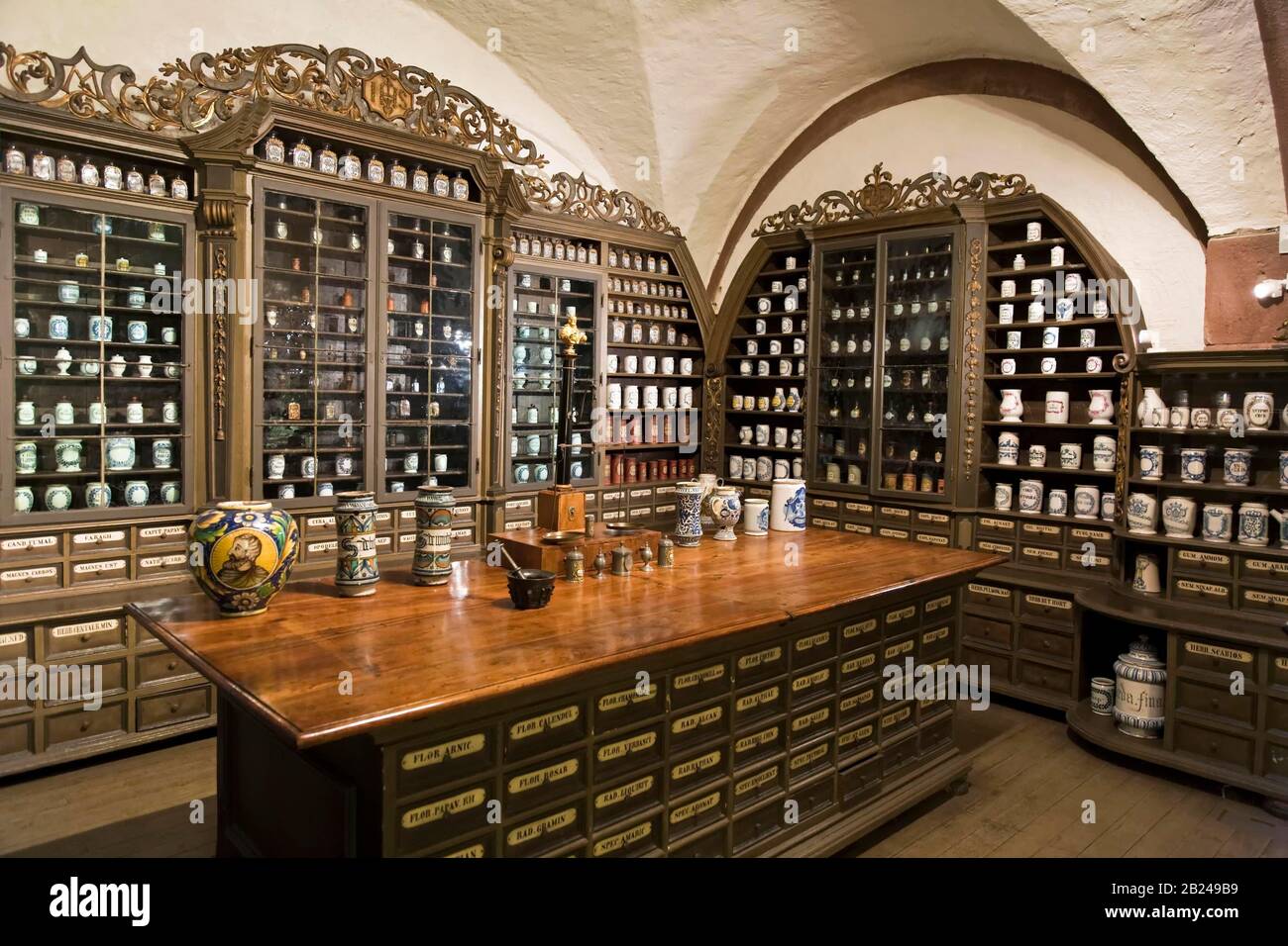 Historic Pharmacy, Germany Stock Photo - Alamy