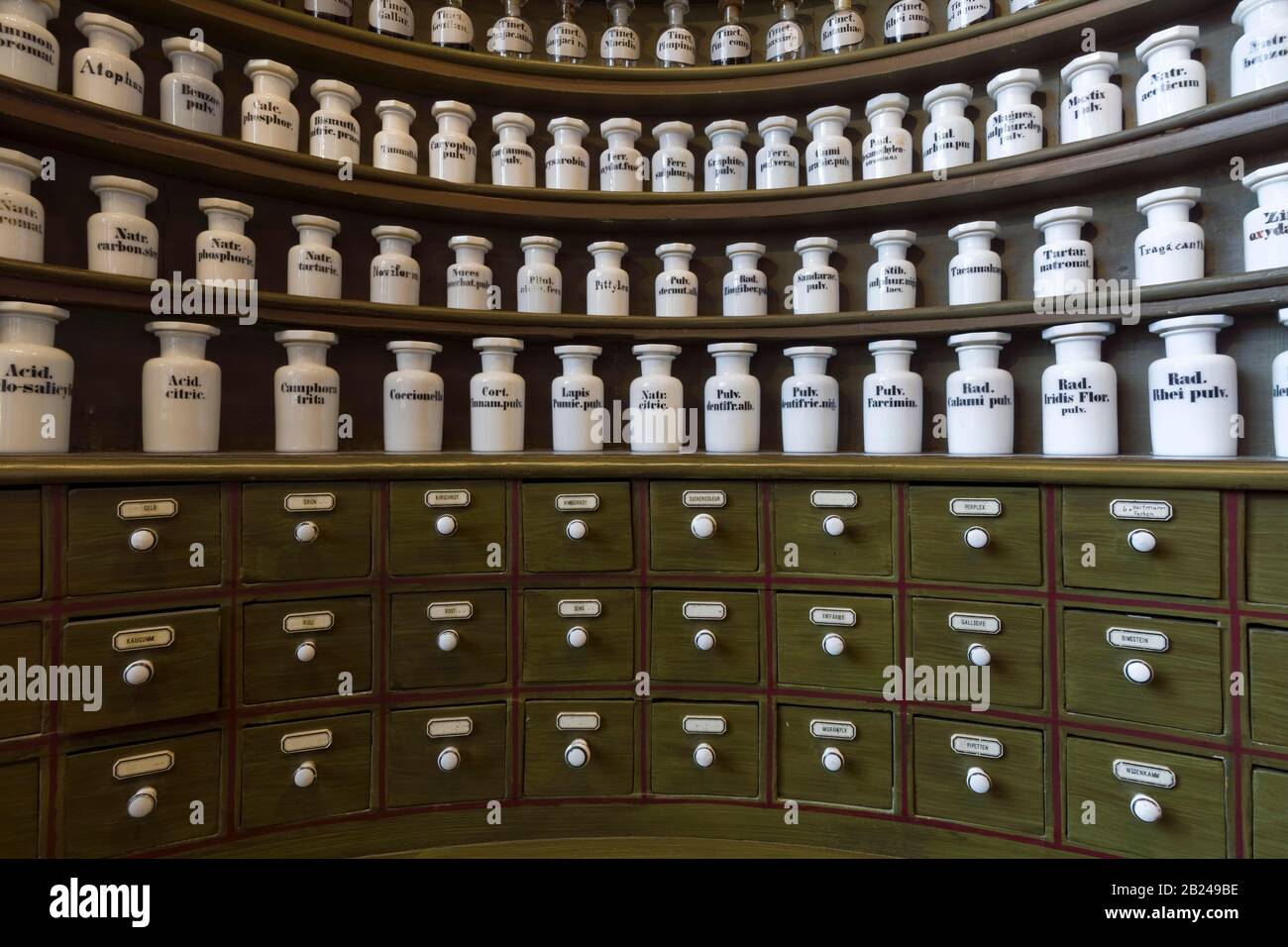 Historic Pharmacy, Germany Stock Photo - Alamy