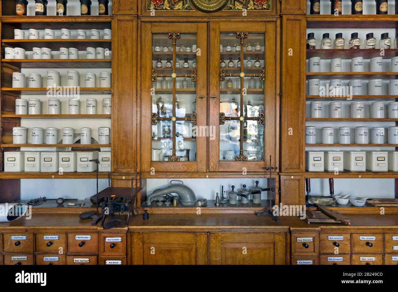 Historic Pharmacy, Germany Stock Photo - Alamy