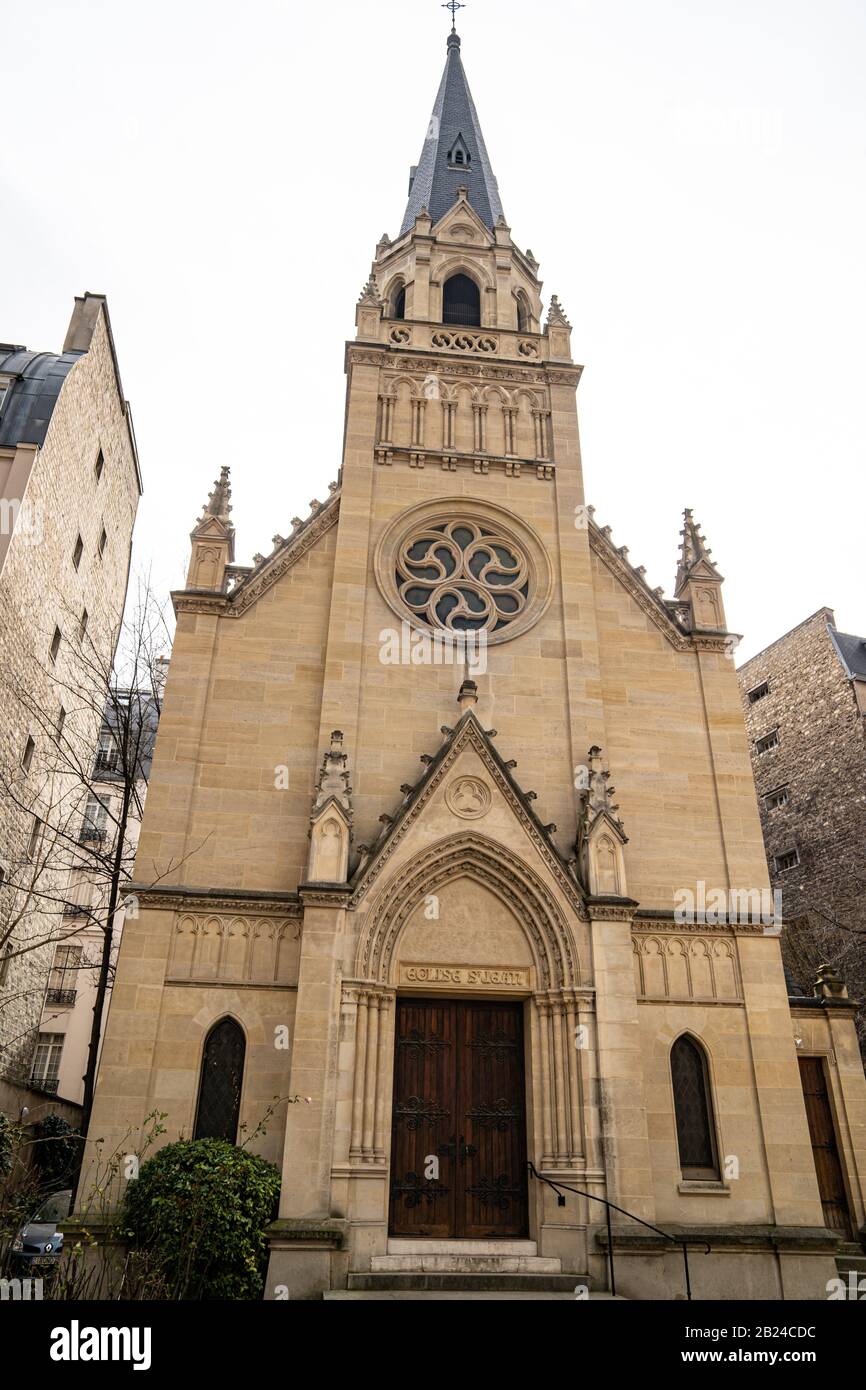 église protestante de saint john de paris hi-res stock photography and ...