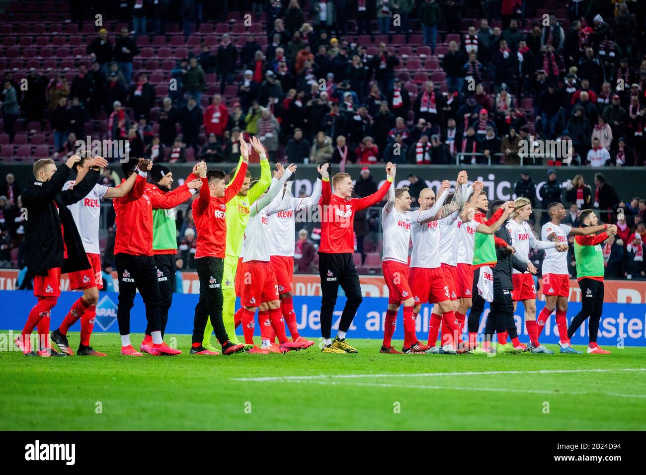 Cologne, Germany. 29th Feb, 2020. Football: Bundesliga, 1st FC Cologne ...