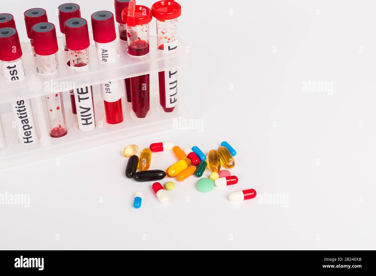 Medicine pills samples hi-res stock photography and images - Alamy