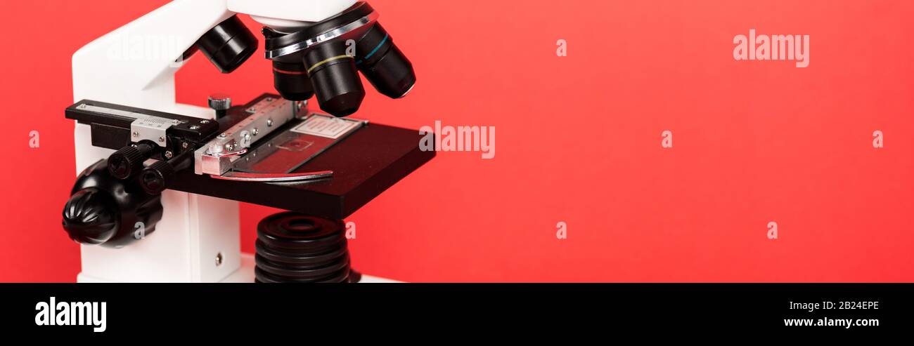 Red microscope isolated hi-res stock photography and images - Alamy