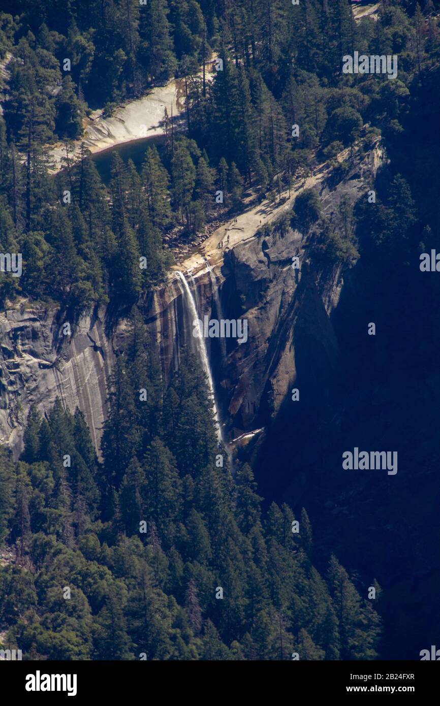 Landscape sentinel falls yosemite national hi-res stock photography and ...