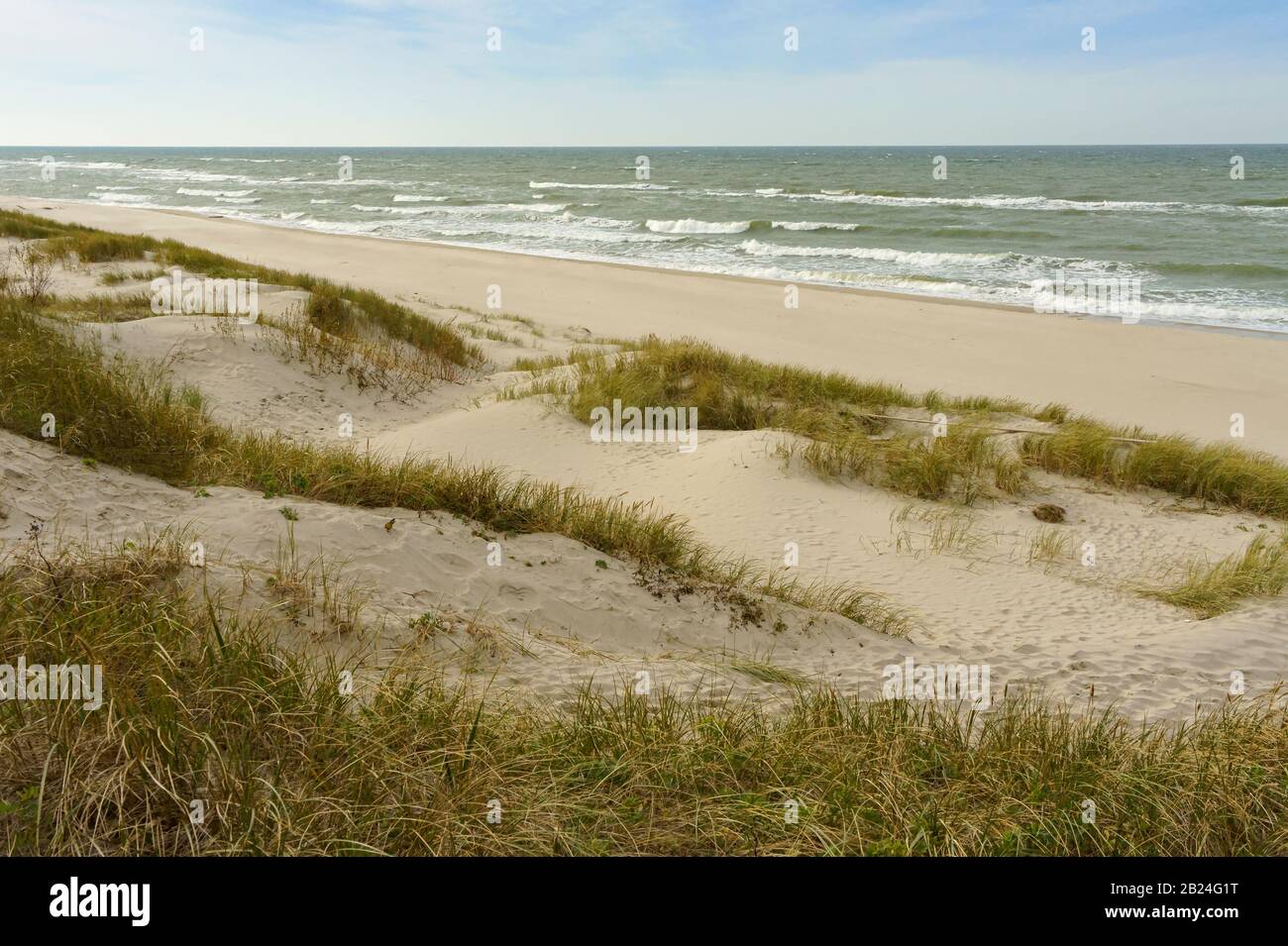 sand dunes on the sea beach, sand dunes Stock Photo - Alamy
