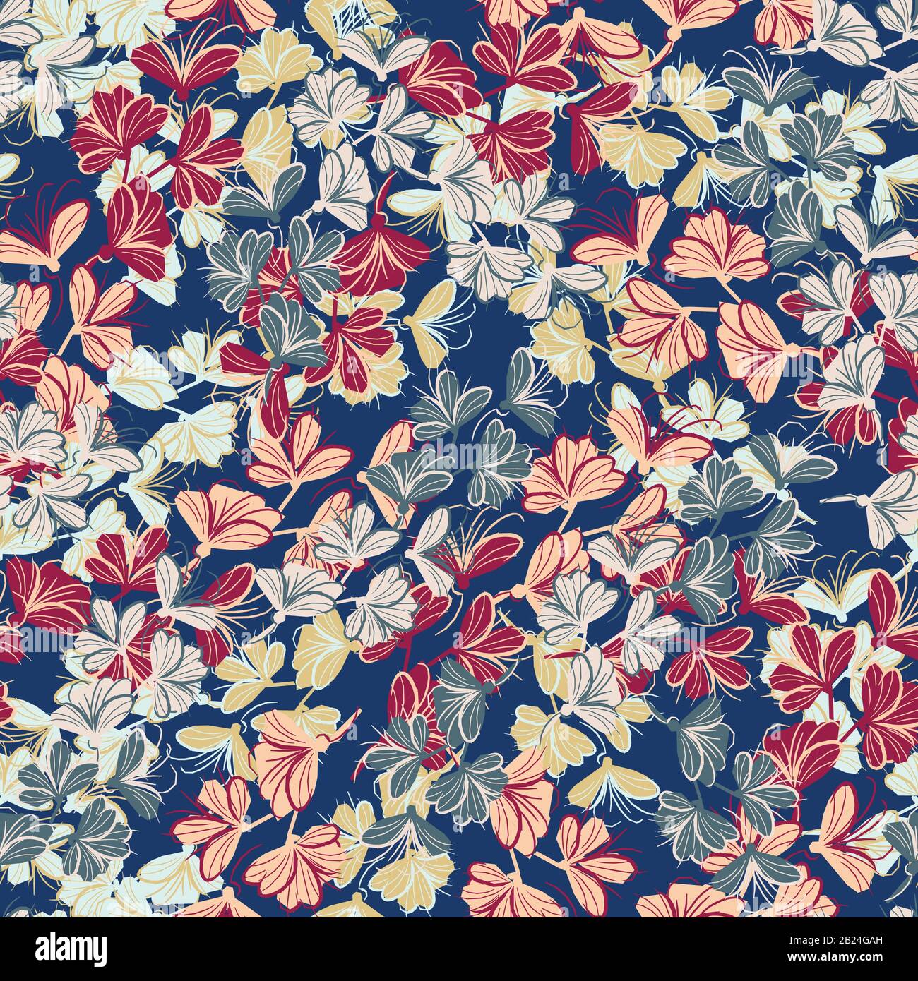 Blooming flow Stock Vector Images - Alamy