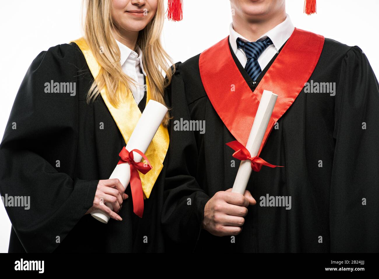 Students Holding Certificates High Resolution Stock Photography and ...