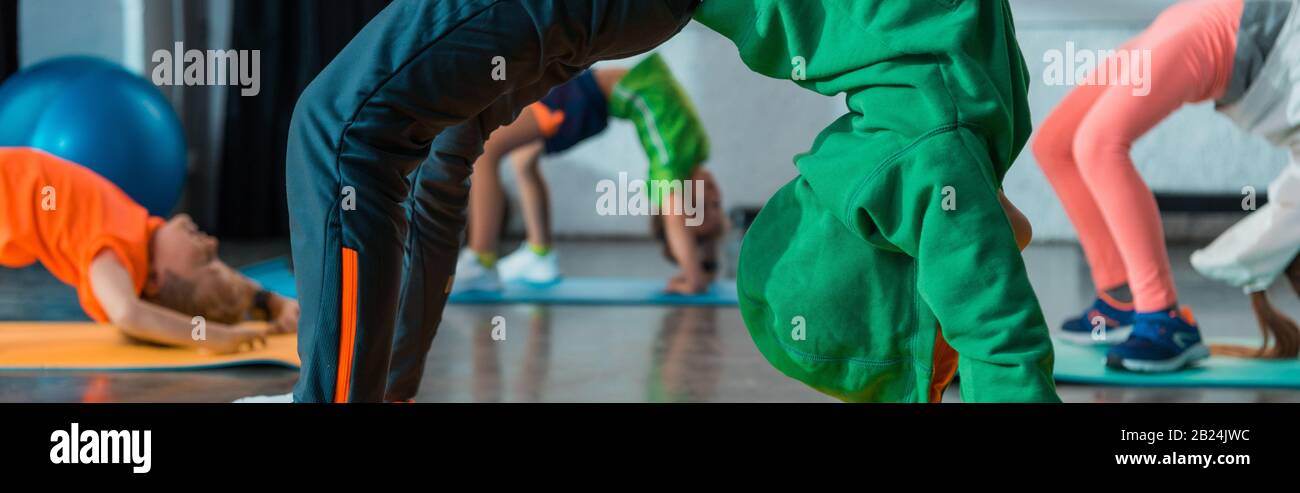 Gymnastic bridge hi-res stock photography and images - Alamy