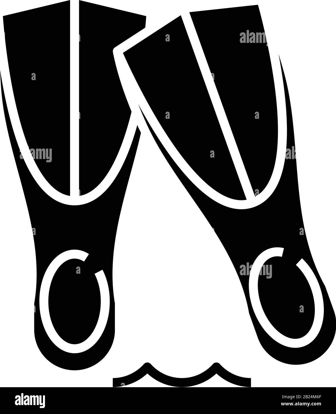 Flippers Black and White Stock Photos & Images - Alamy