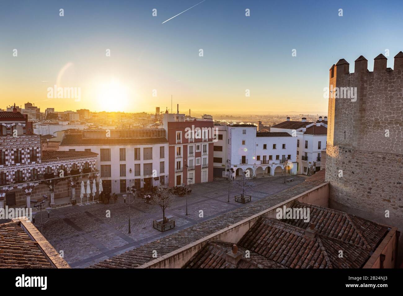 Badajoz skyline hi-res stock photography and images - Alamy