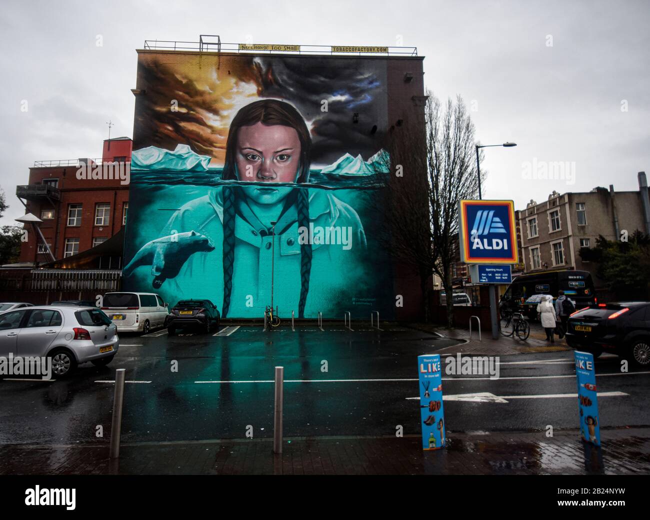 Greta thunberg street art hi-res stock photography and images - Alamy