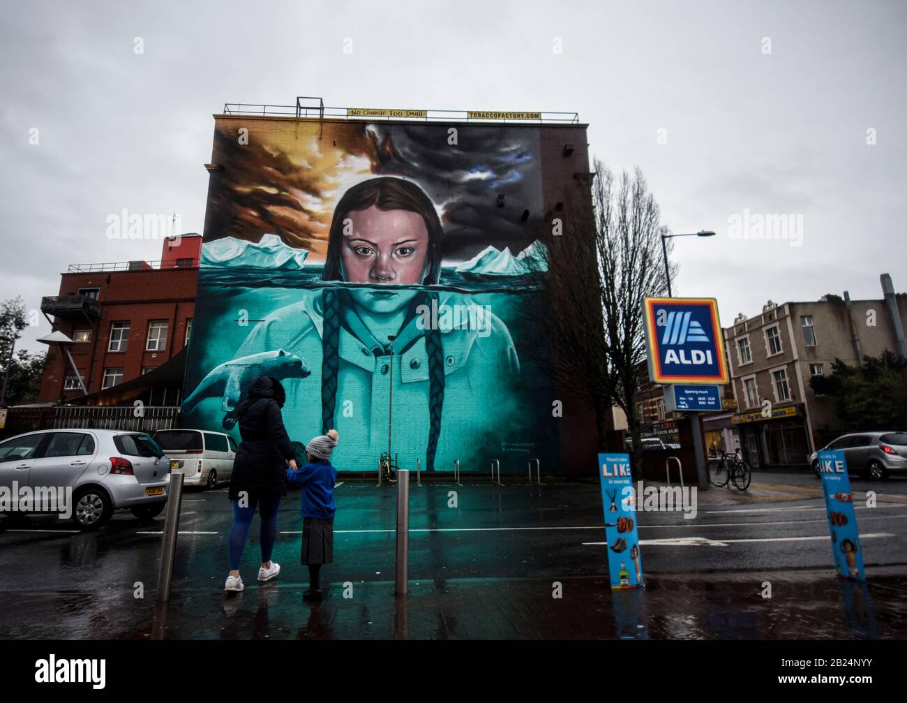 Greta thunberg street art hi-res stock photography and images - Alamy
