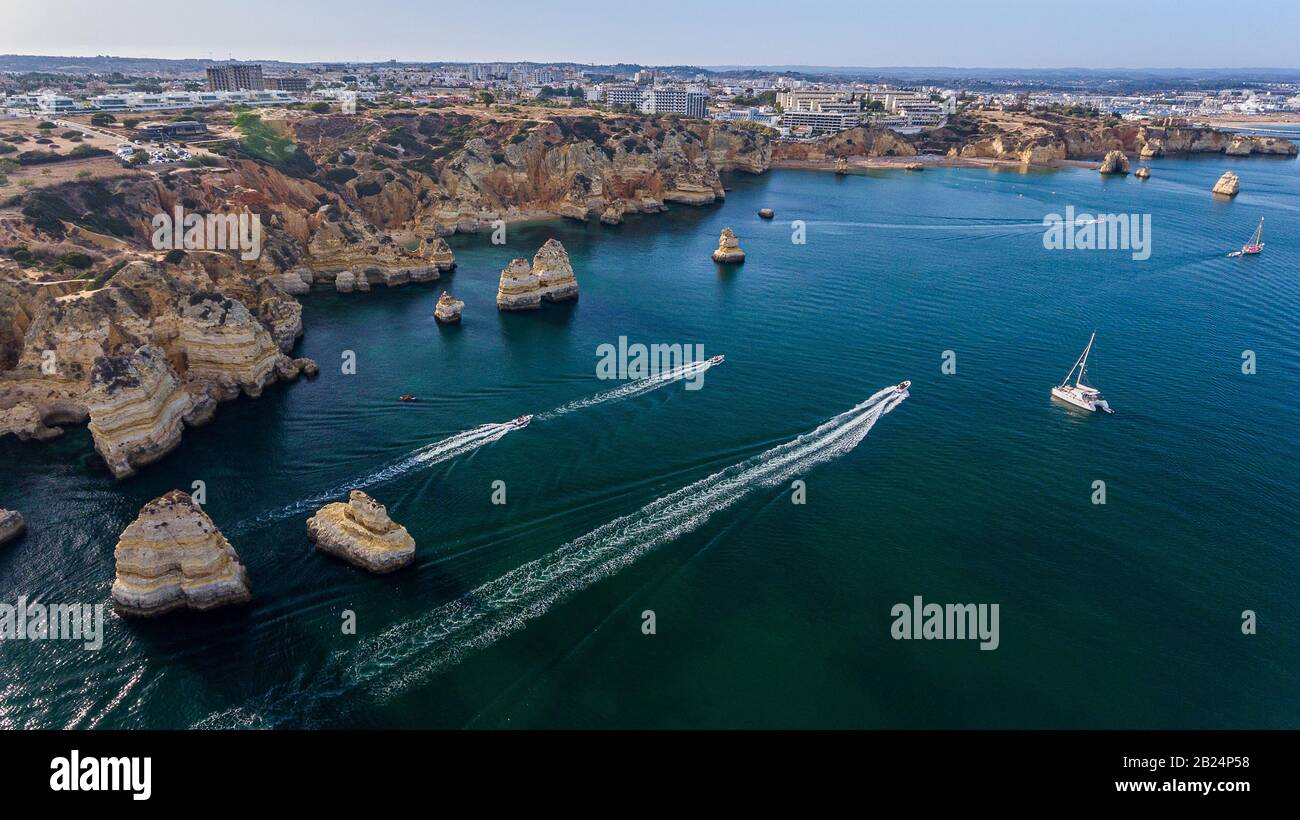 Aerial from harbor lagos hi-res stock photography and images - Alamy