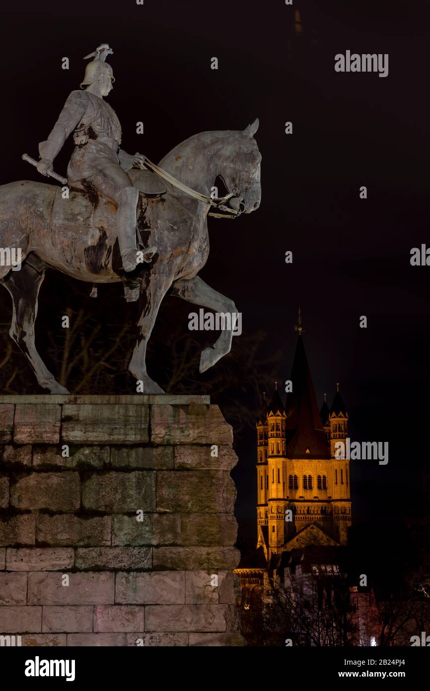 Kaiser wilhelm ii statue hi-res stock photography and images - Alamy