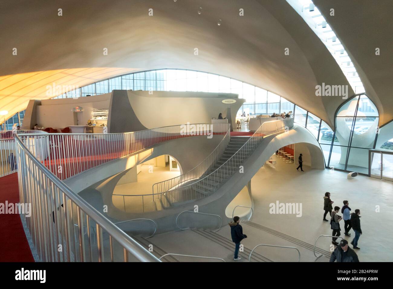 Historic TWA Flight Center at John F. Kennedy International Airport is ...