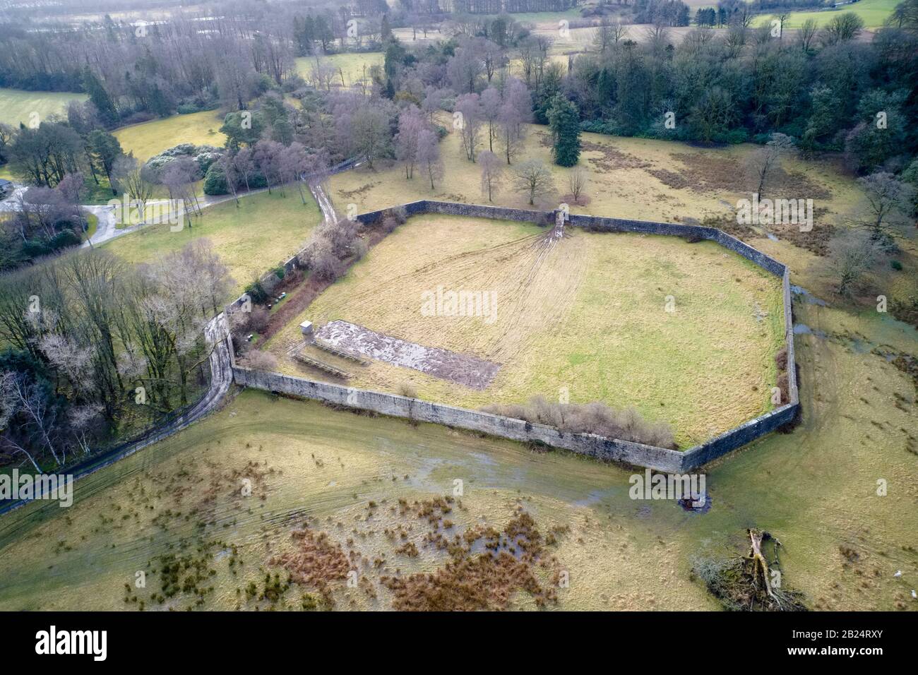 Aerial view from above showing hi-res stock photography and images - Alamy