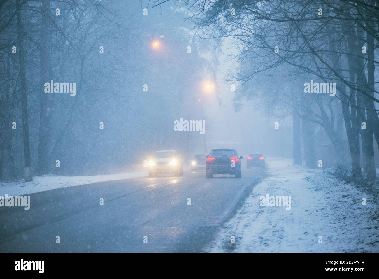 Cars move on road in hi-res stock photography and images - Alamy