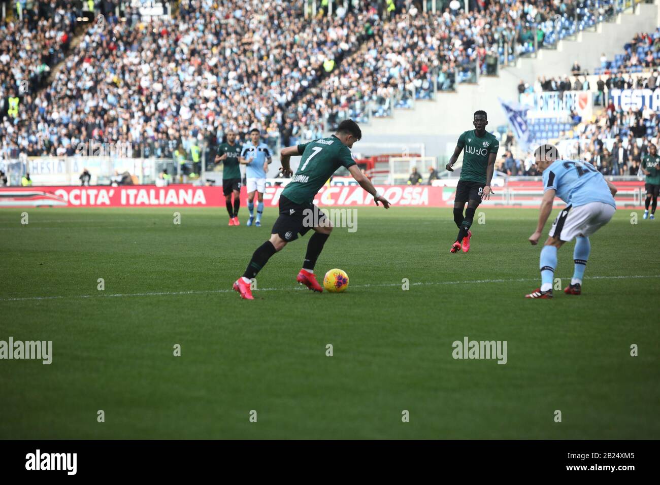 Rome, Italy. 29th Feb, 2020. At Stadio Olimpico SS Lazio beat 2-0 ...