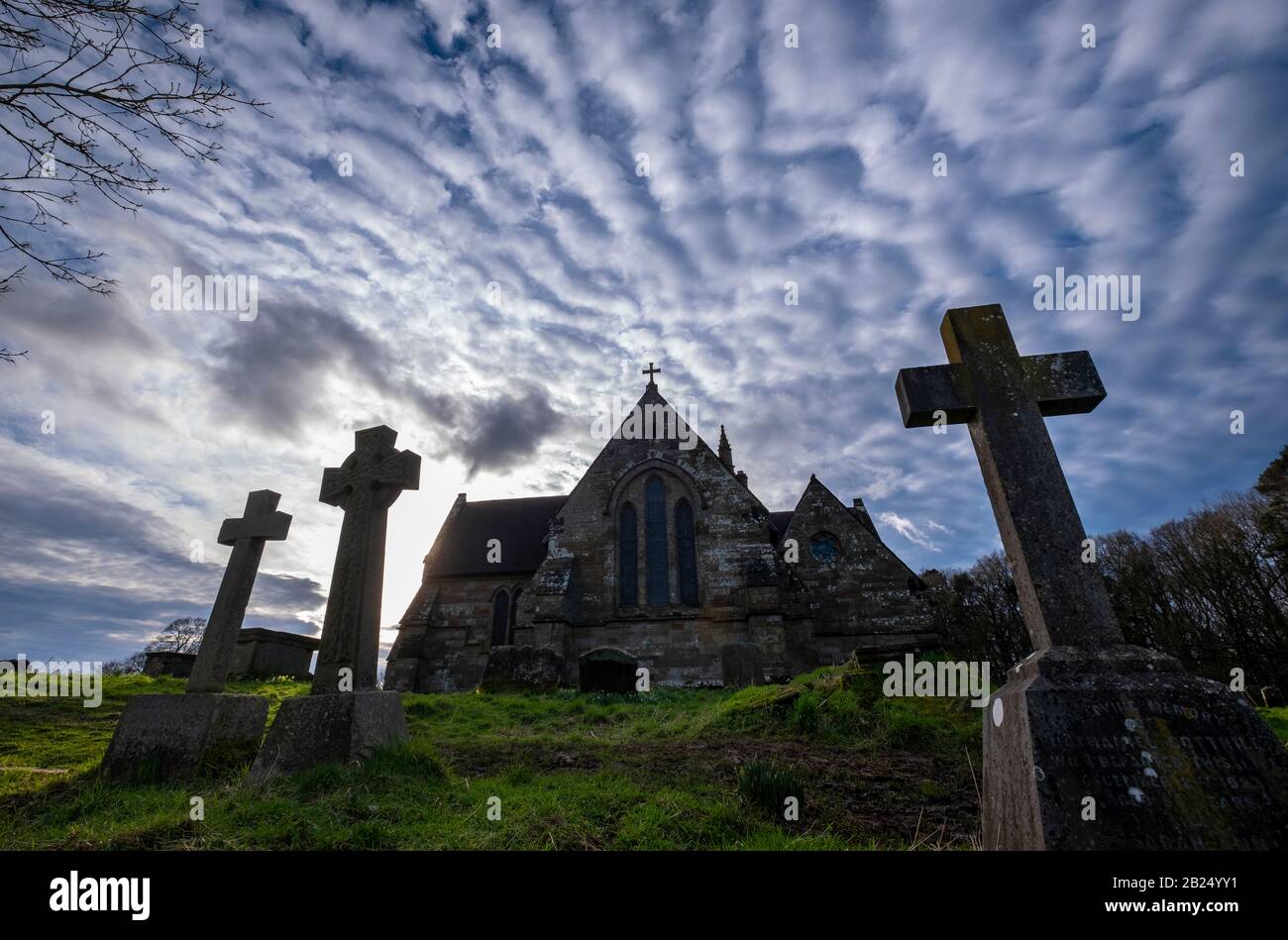 St mary the virgin, hanbury hi-res stock photography and images - Alamy