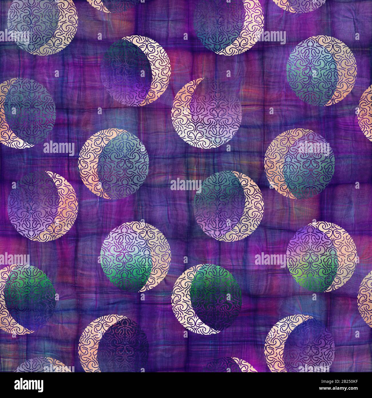 Watercolor wash ink bleed fabric texture swatch Stock Photo - Alamy