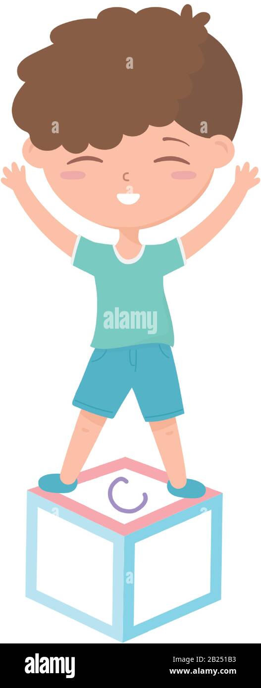 Kids paint playing Cut Out Stock Images & Pictures - Alamy