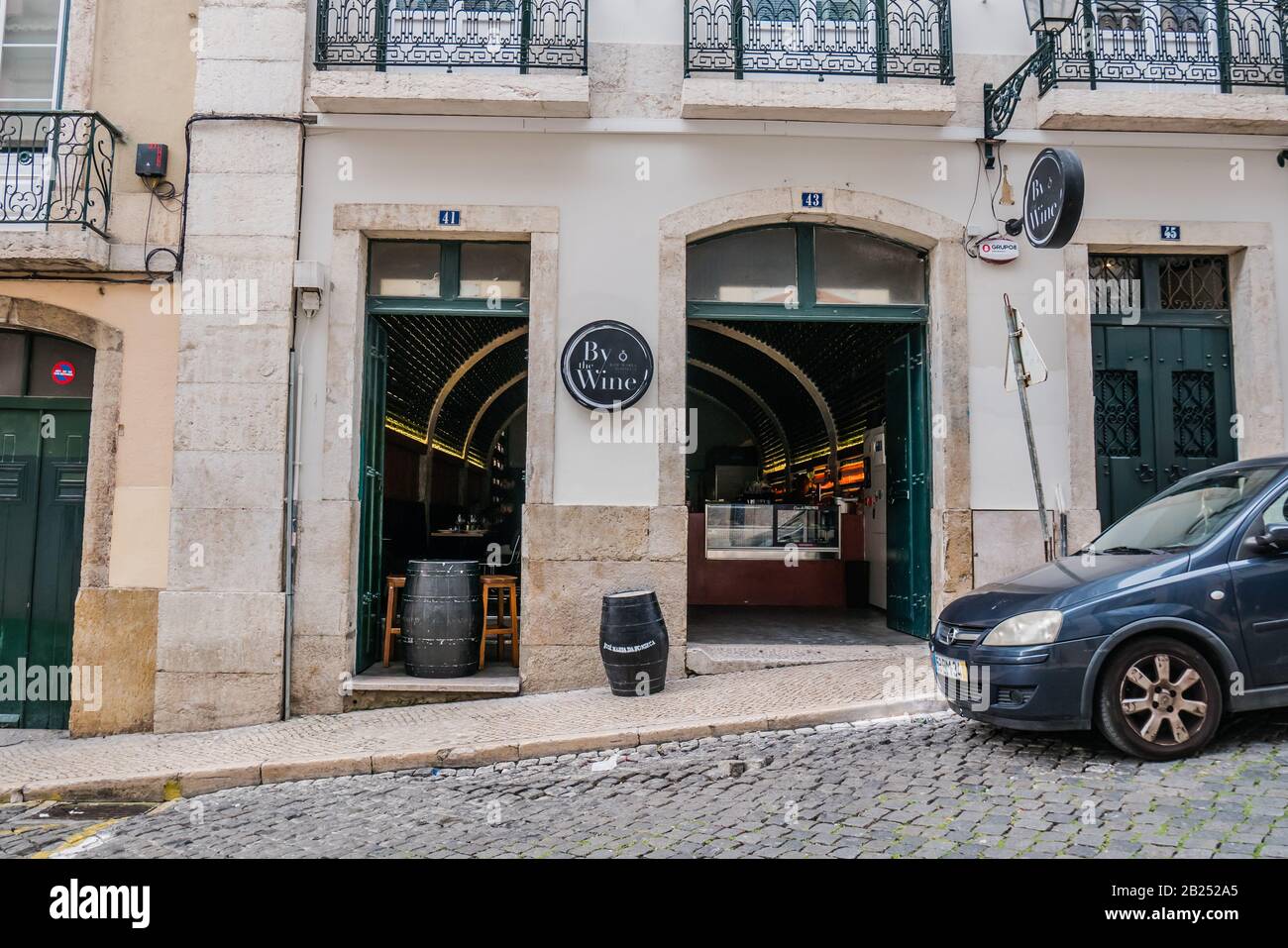 Lisbon Chiado Palace restaurant exterior Stock Photo - Alamy