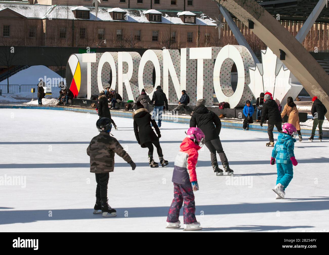 Toronto public square hi-res stock photography and images - Alamy