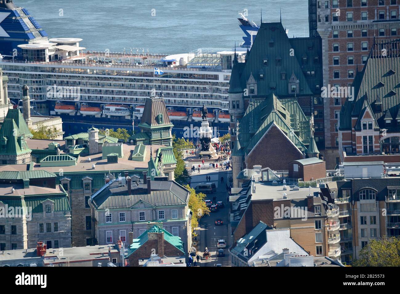 Quebec city capital observatory hi-res stock photography and images - Alamy