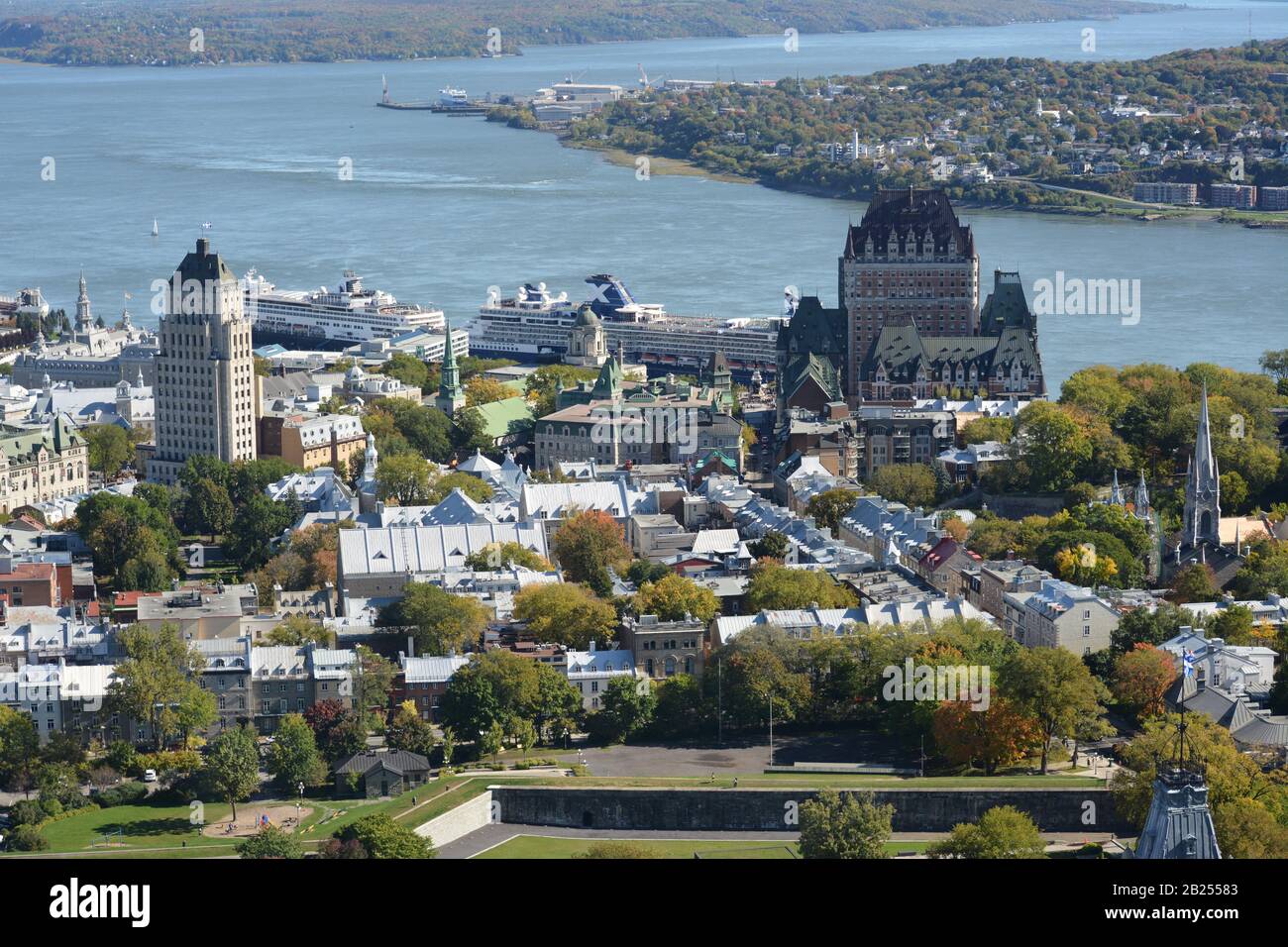 Quebec city capital observatory hi-res stock photography and images - Alamy