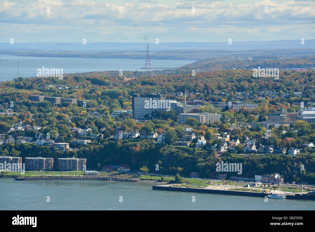 Quebec city capital observatory hi-res stock photography and images - Alamy