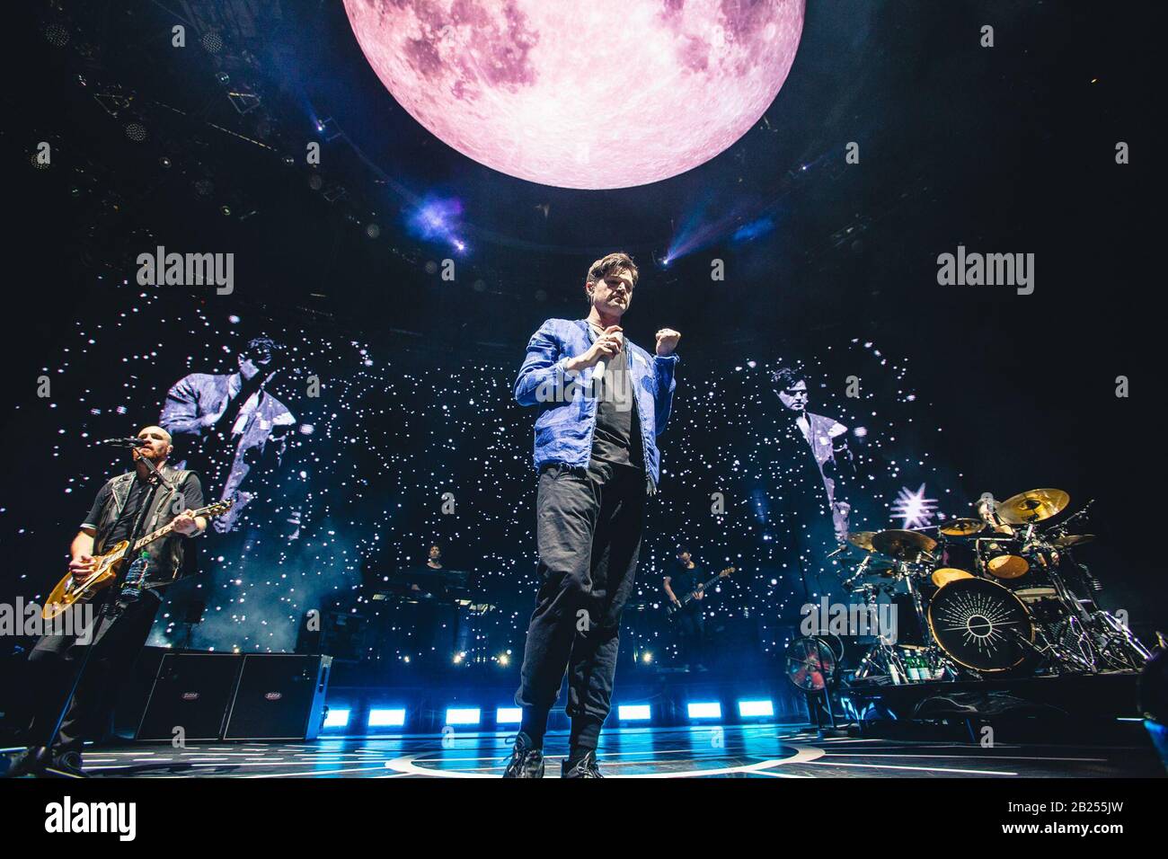 February 29, 2020: Daniel O'Donoghue, Mark Sheehan and Glen Power of ...