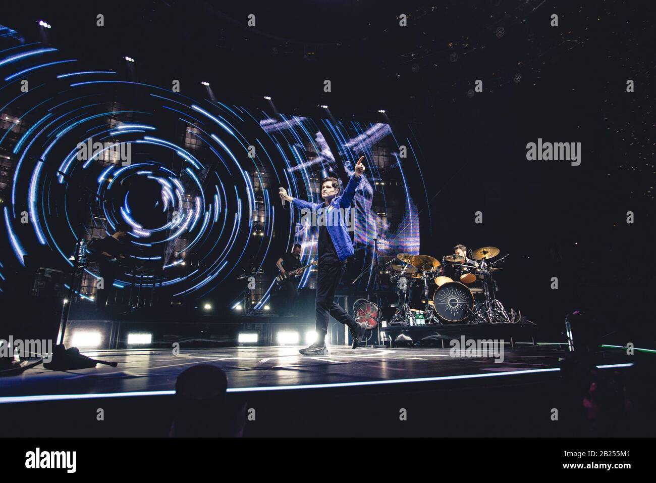 February 29, 2020: Daniel O'Donoghue, Mark Sheehan and Glen Power of ...