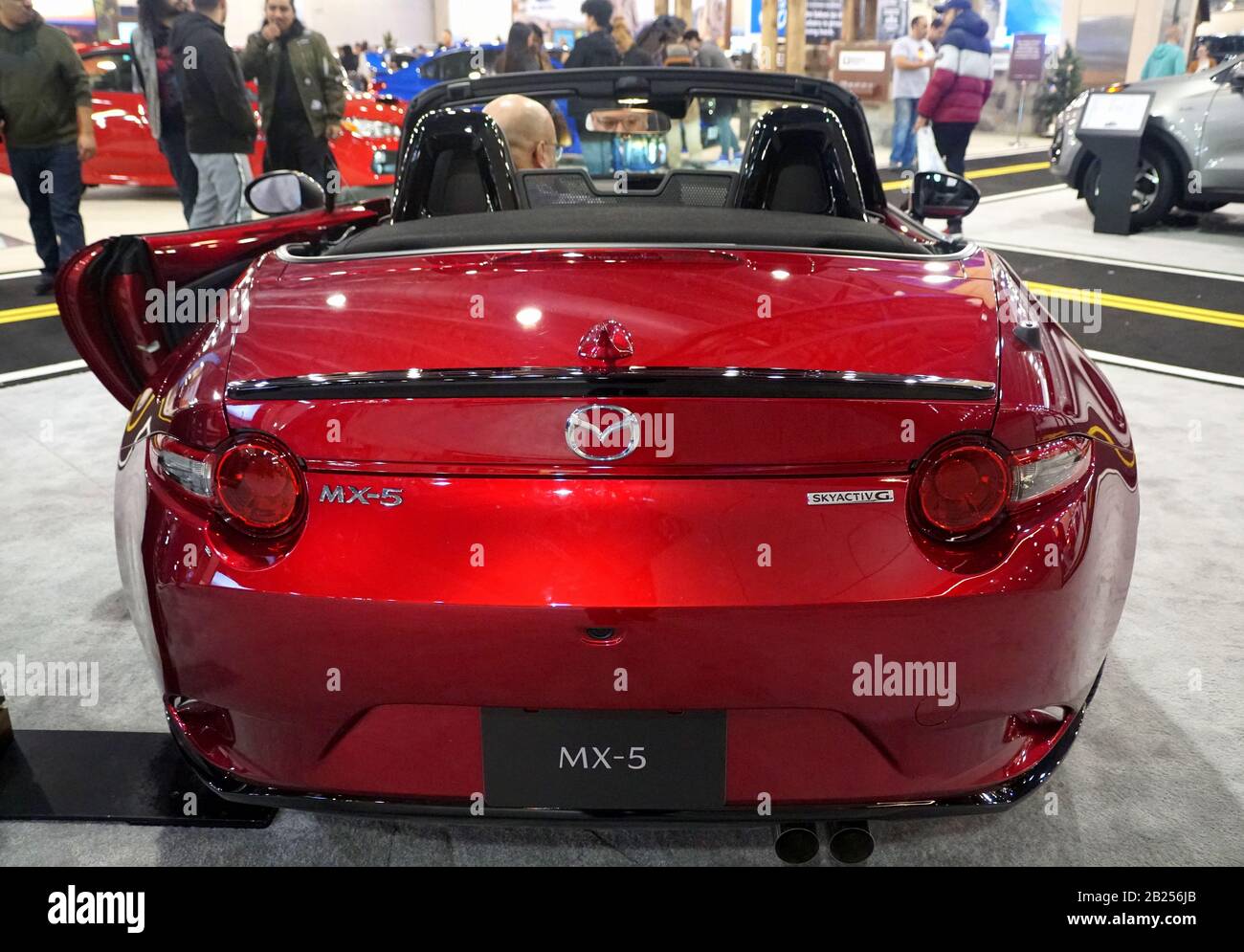 Philadelphia, Pennsylvania, U.S.A - February 9, 2020 - The rear view of ...