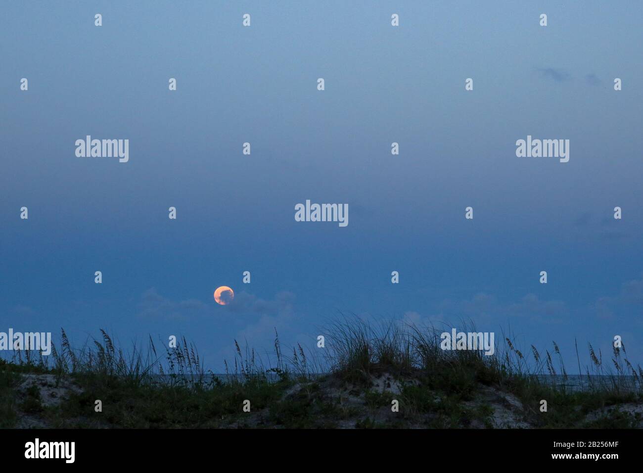 Moonrise Over Beach High Resolution Stock Photography and Images - Alamy