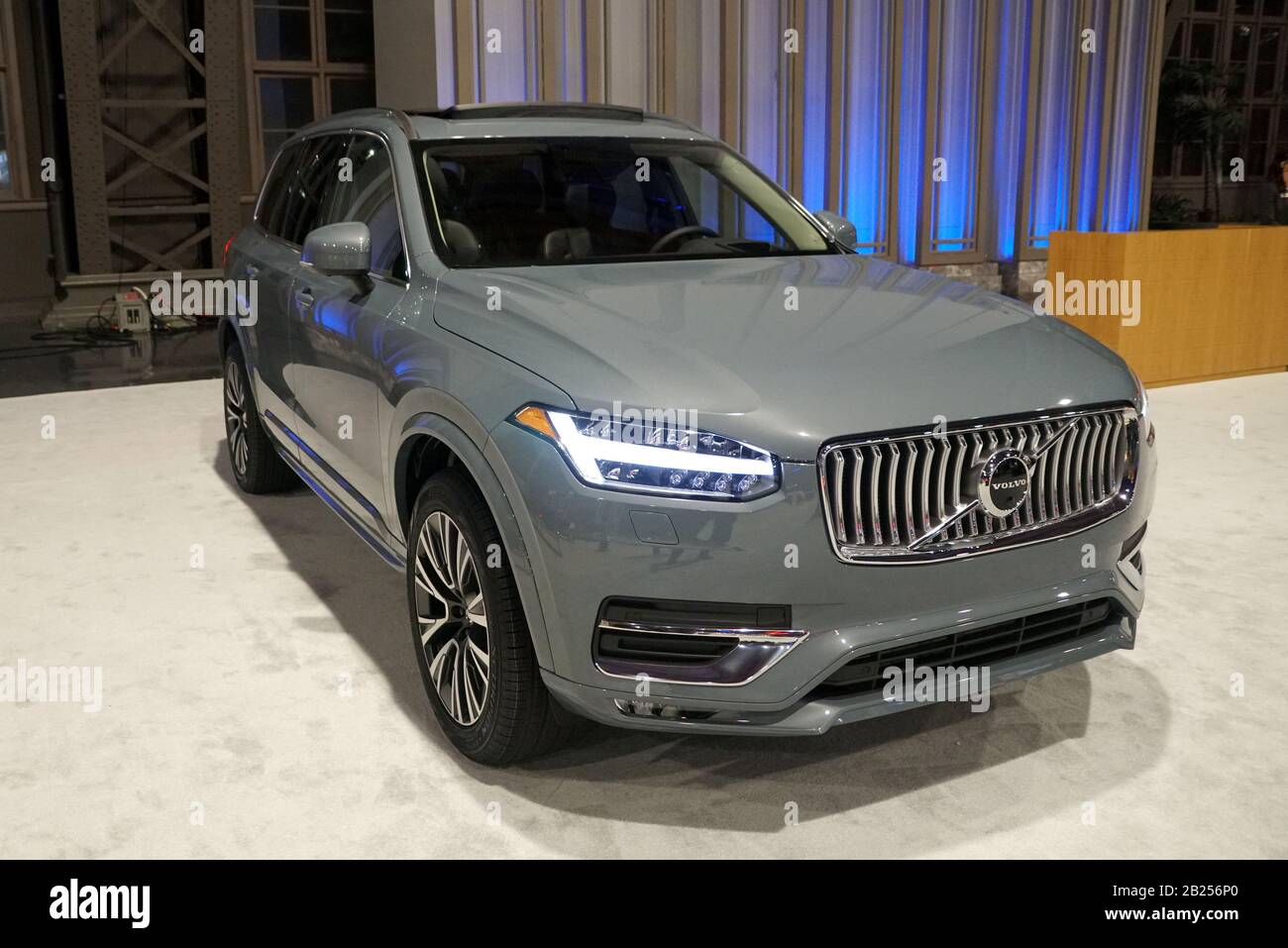 Philadelphia, Pennsylvania, U.S.A - February 10, 2020 - The grey color ...