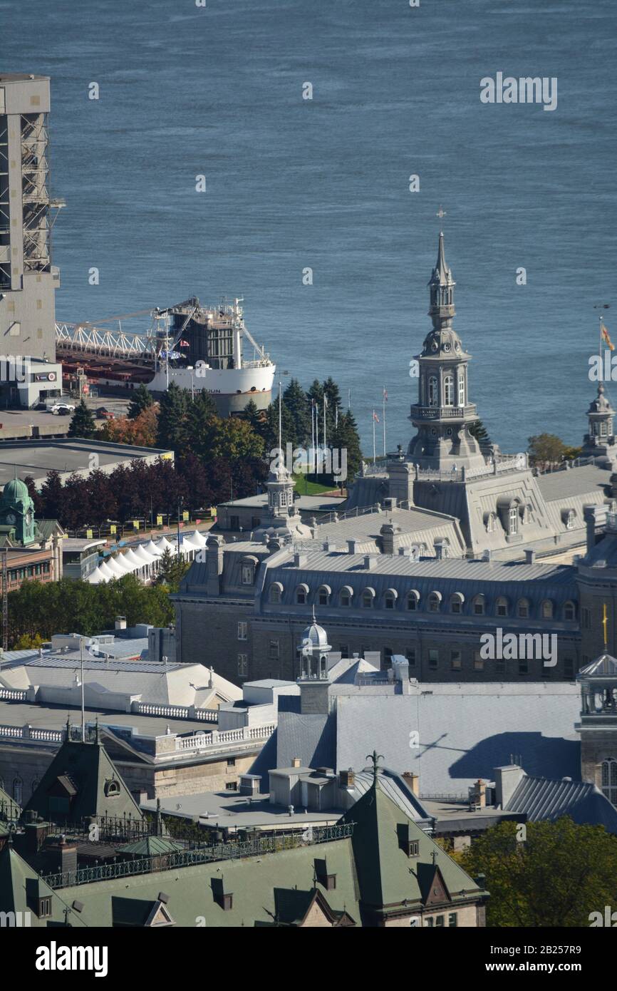 Quebec city capital observatory hi-res stock photography and images - Alamy