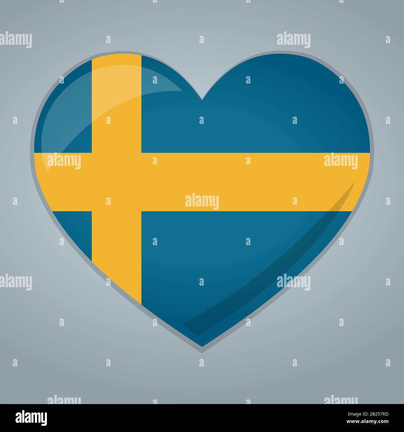 The day of the swedish flag Stock Vector Images - Alamy