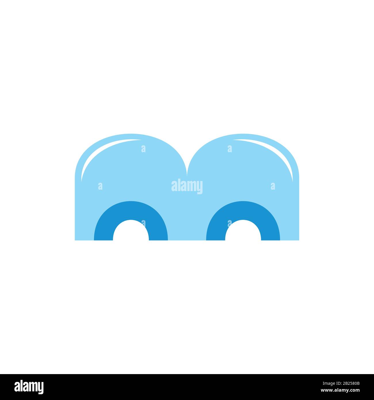 Abstract line set perspective Cut Out Stock Images & Pictures - Alamy