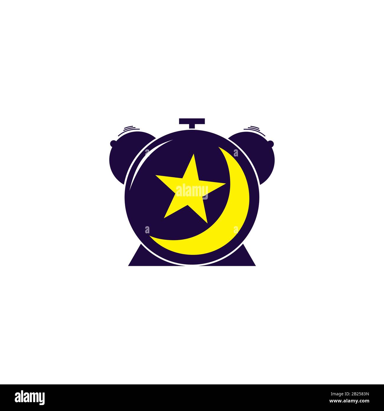 watch night time wake up logo symbol vector Stock Vector Image & Art ...