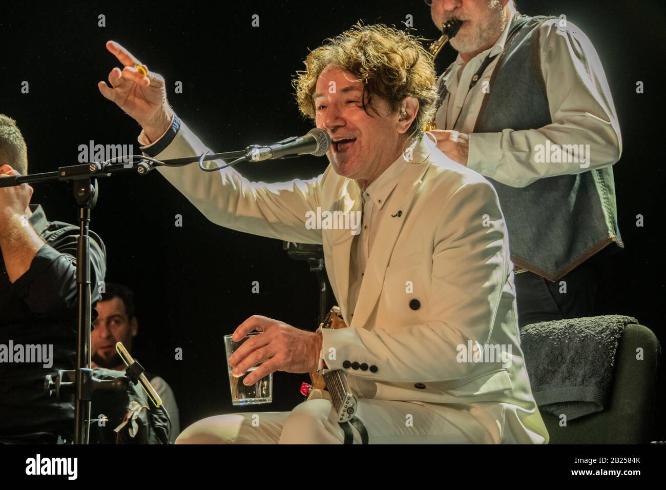 Goran Bregovic show in the concert hall La Riviera in Madrid, Spain ...