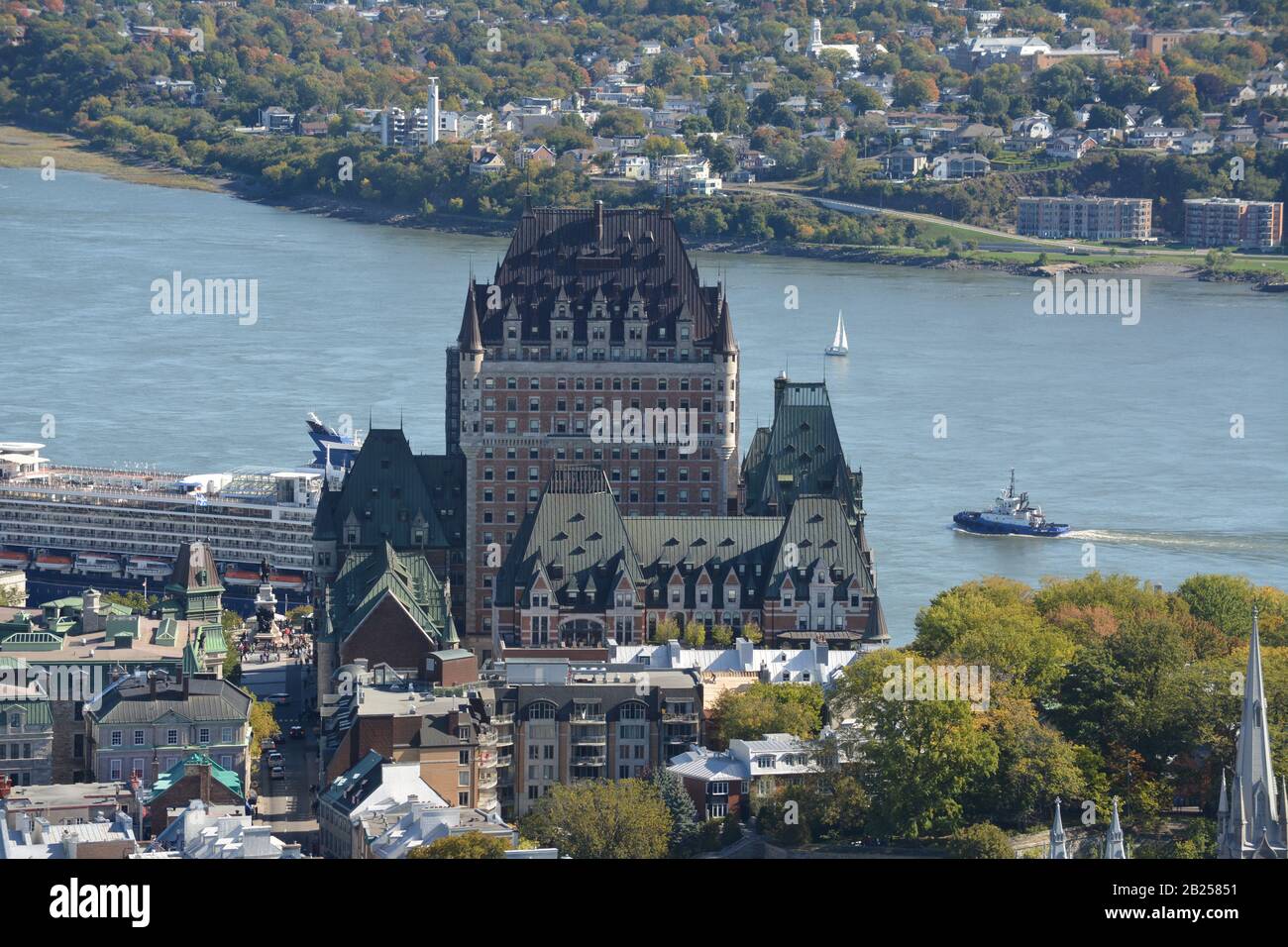 Fairmont Le Château Frontenac, Ville de Quebec, Quebec, Canada Stock Photo - Alamy