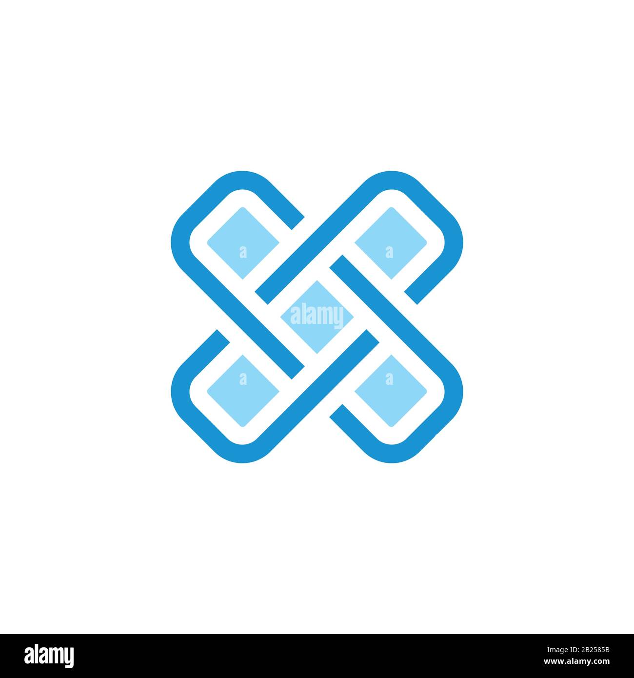 letter x geometric lines art logo vector Stock Vector Image & Art - Alamy