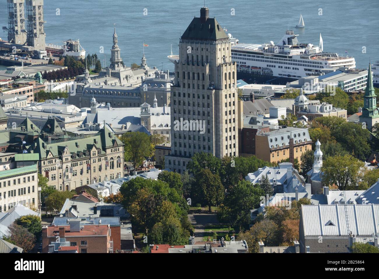 Quebec city capital observatory hi-res stock photography and images - Alamy