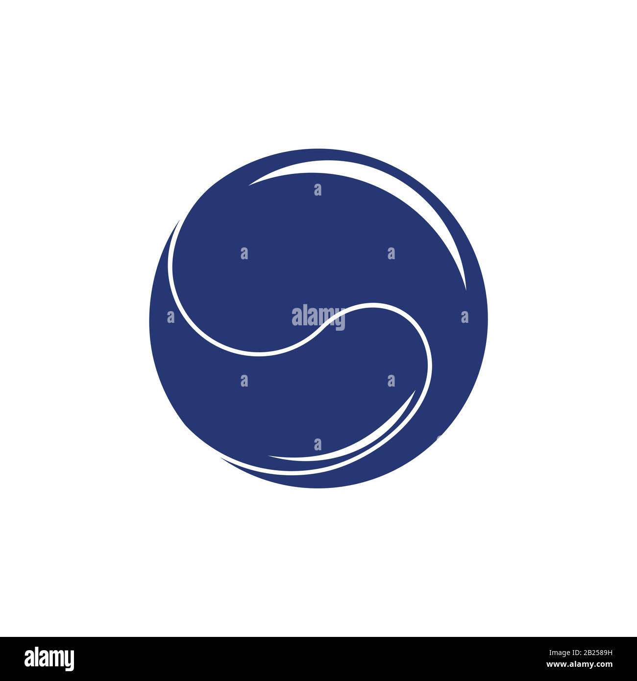 shine curves ball 3d flat logo vector Stock Vector Image & Art - Alamy