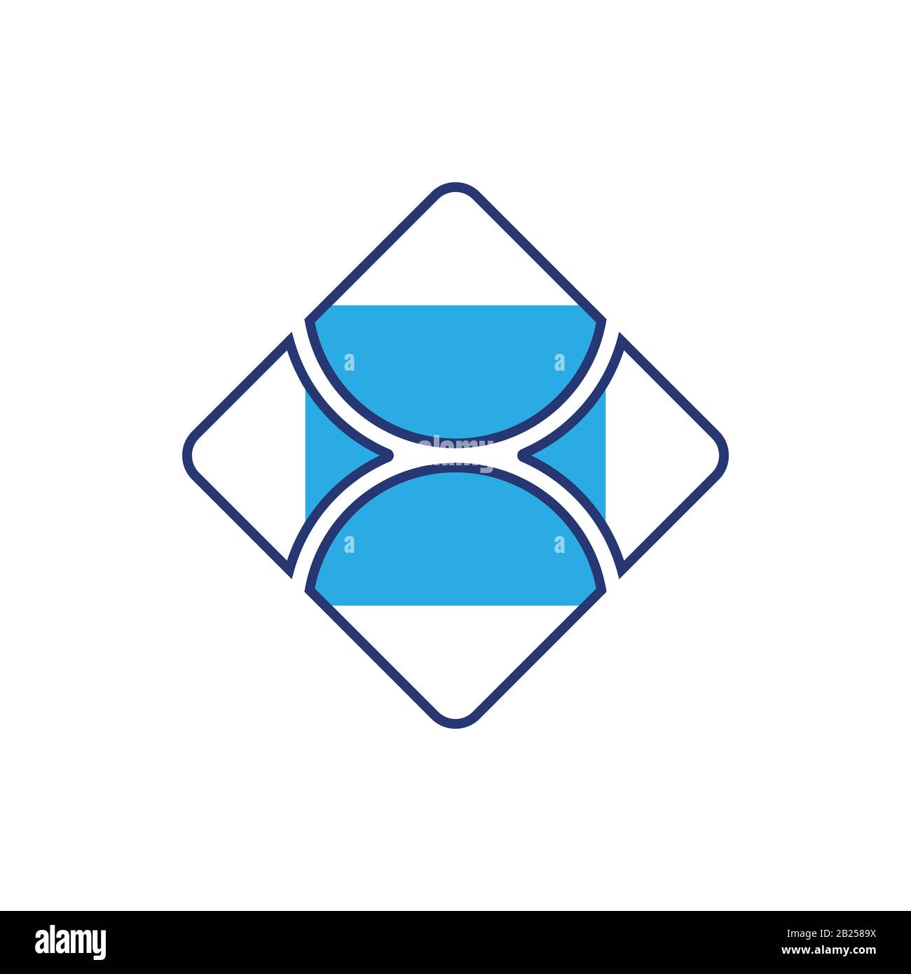 number 8 square geometric linear logo vector Stock Vector Image & Art ...