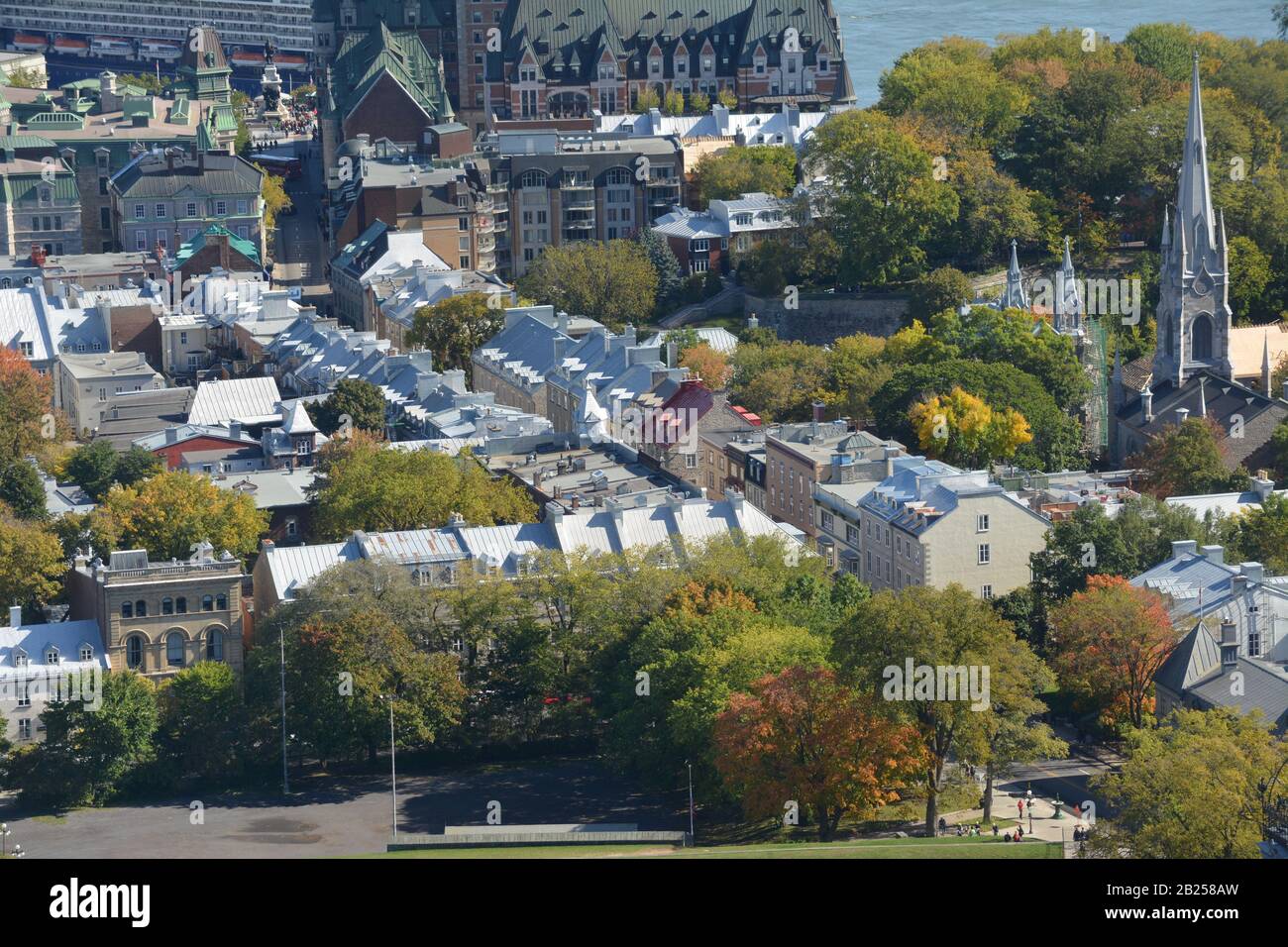 Quebec city capital observatory hi-res stock photography and images - Alamy