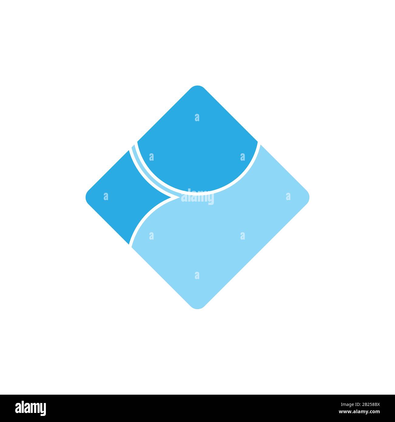 letter i square geometric logo vector Stock Vector Image & Art - Alamy
